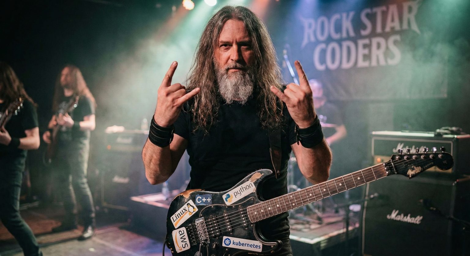 Rock Star Programmer — A Heavy Metal Veteran of Code - BriscoWeb